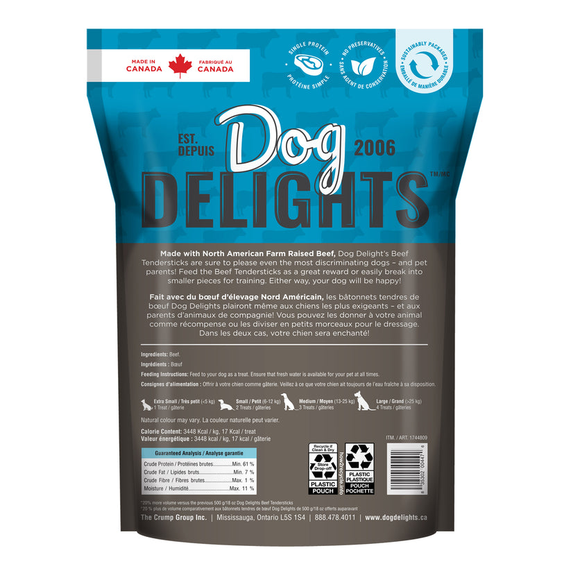 Beef Tendersticks by Dog Delights | Bulk Dog Treats – Dog Delights Treats